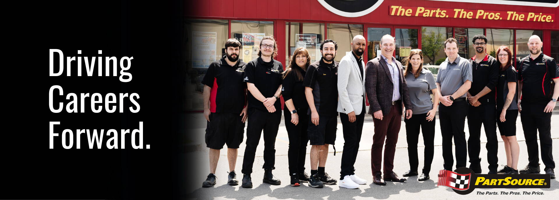 Steer the course with a team you love.